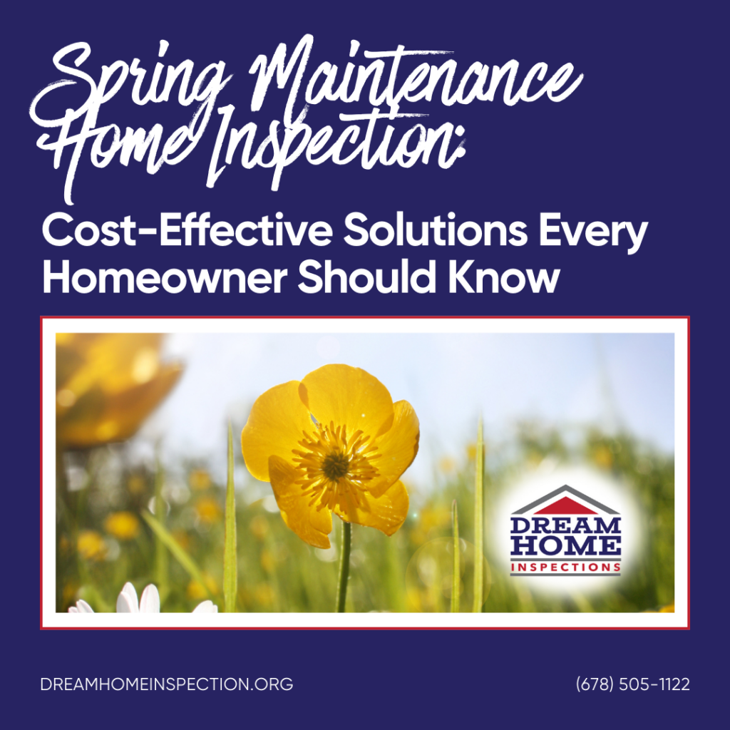 Spring Maintenance Home Inspection: Cost-Effective Solutions